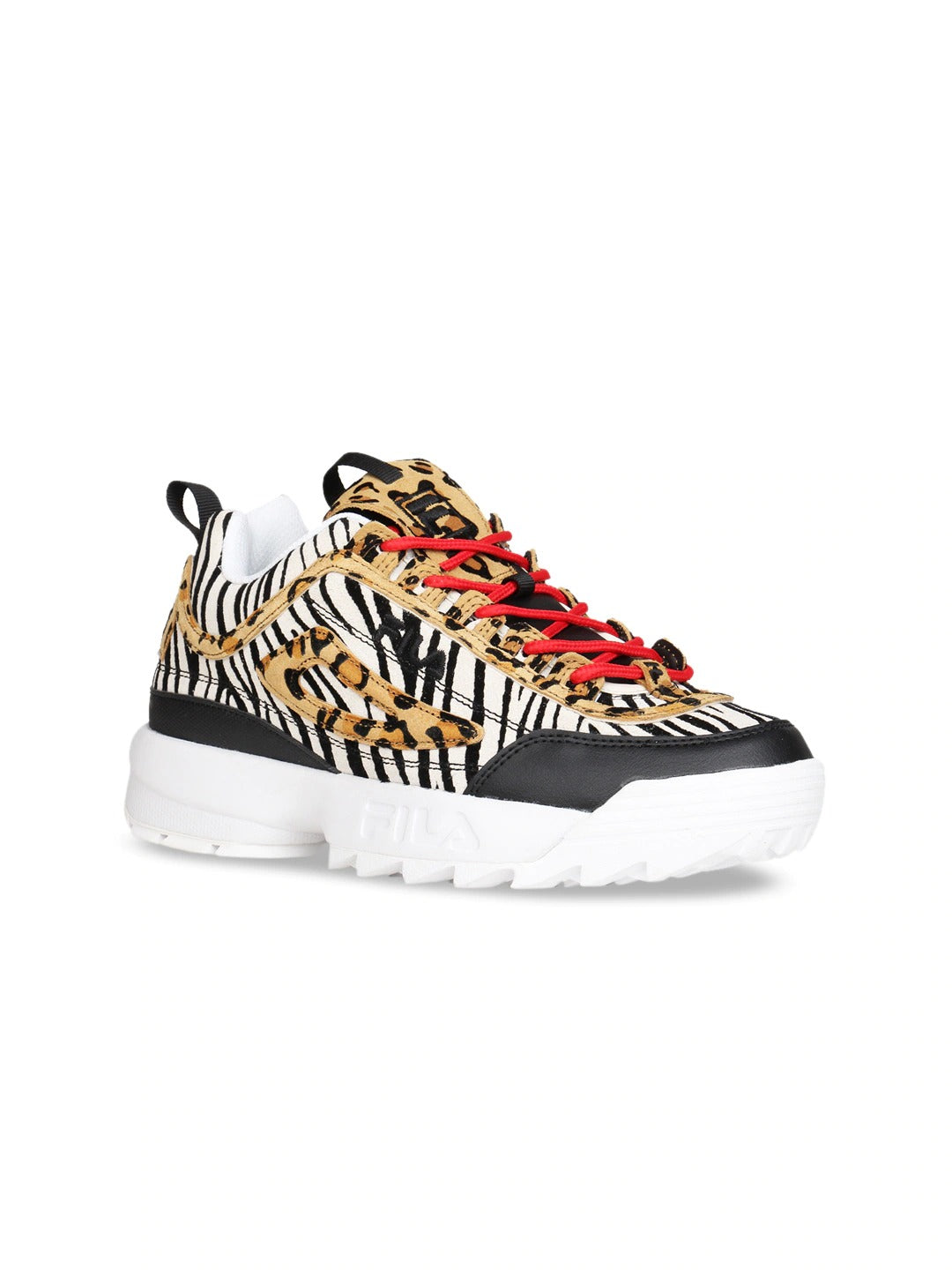 Buy Fila Black Black Disruptor II Animal Women's Sneaker @ Rs 2590 ...