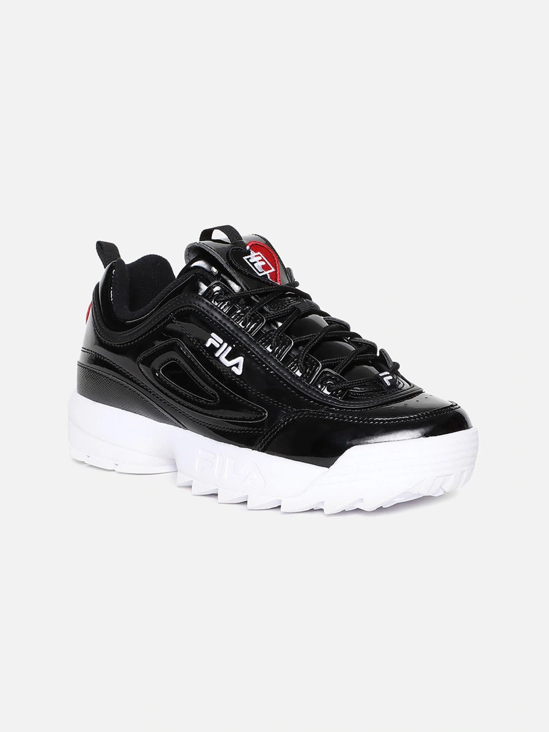 Buy Fila Black Black Disruptor II Heart Women's Sneaker @ Rs 2399.70 ...