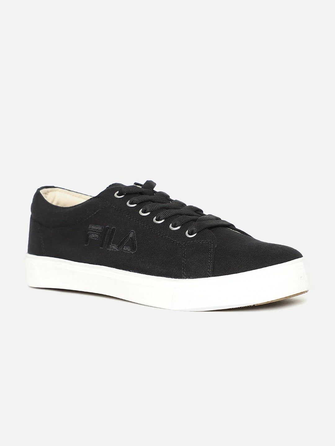 Buy Fila Black Black Thuram 21 Unisex Canvas Sneaker @ Rs 659.70 | Fila ...