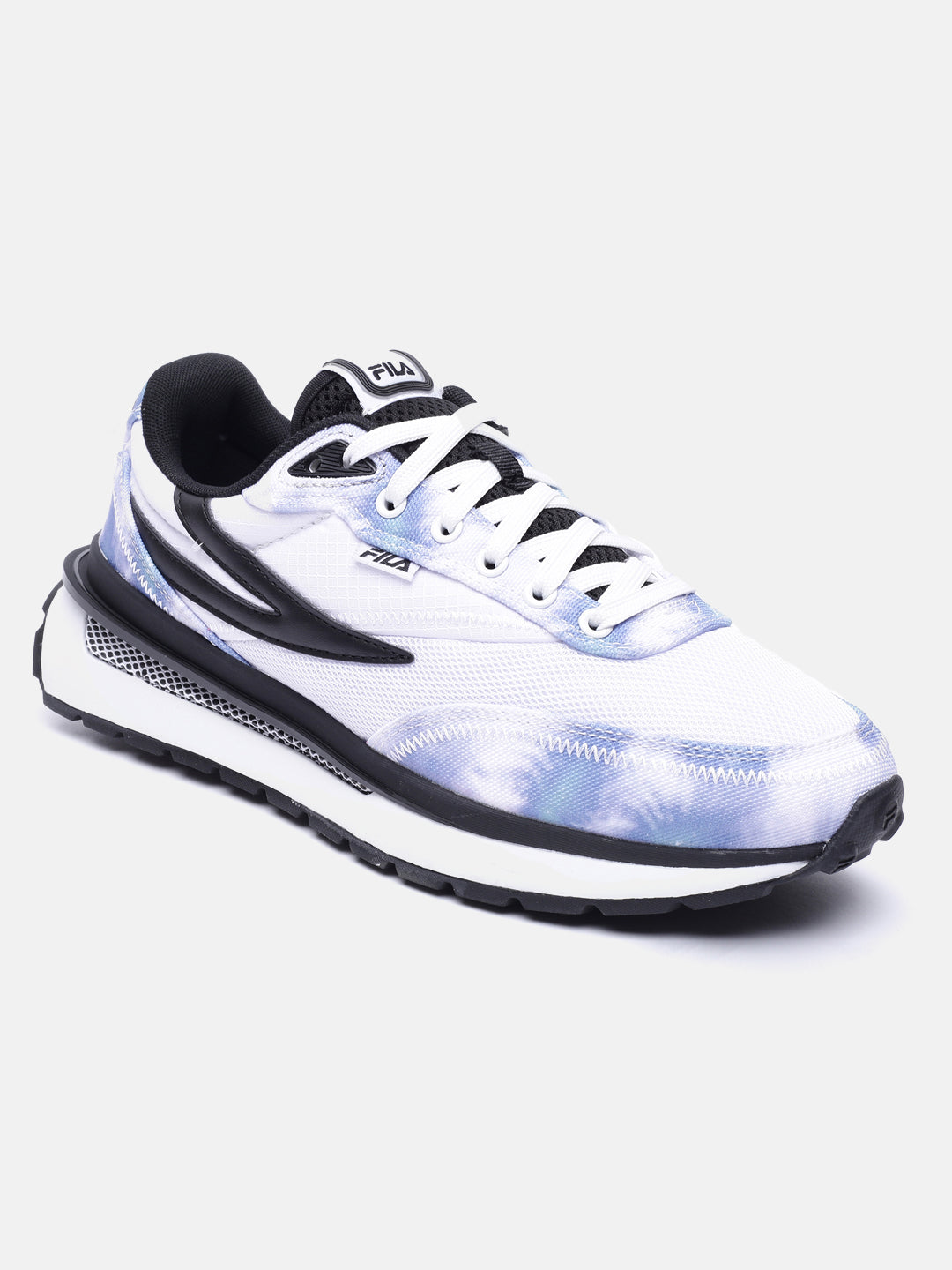 Buy Fila White Black Renno Tie Dye Women's Sneaker @ Rs 2590 | Fila India