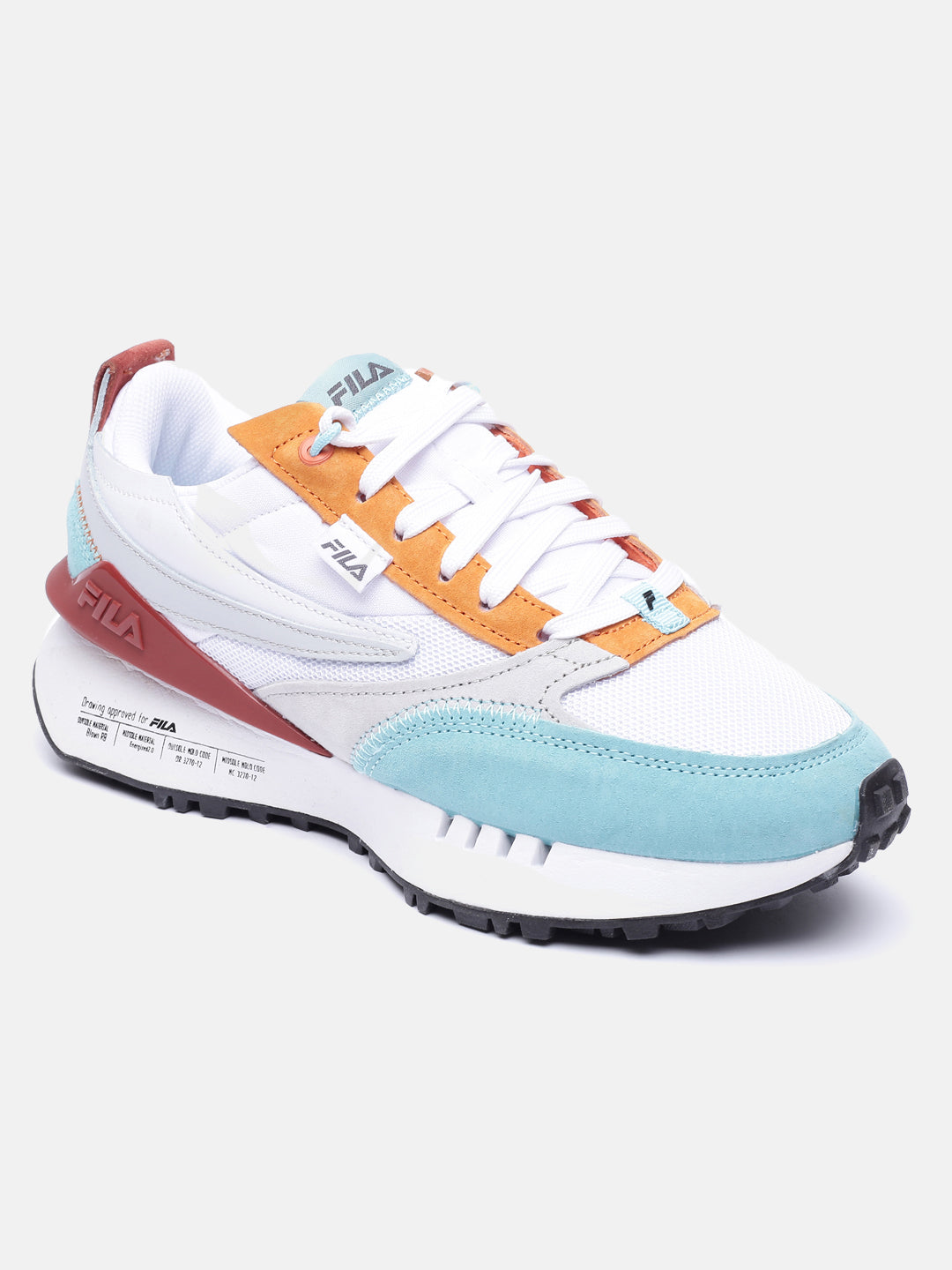 Buy Fila White Multi-color Black Renno N Generation Women's Sneaker ...