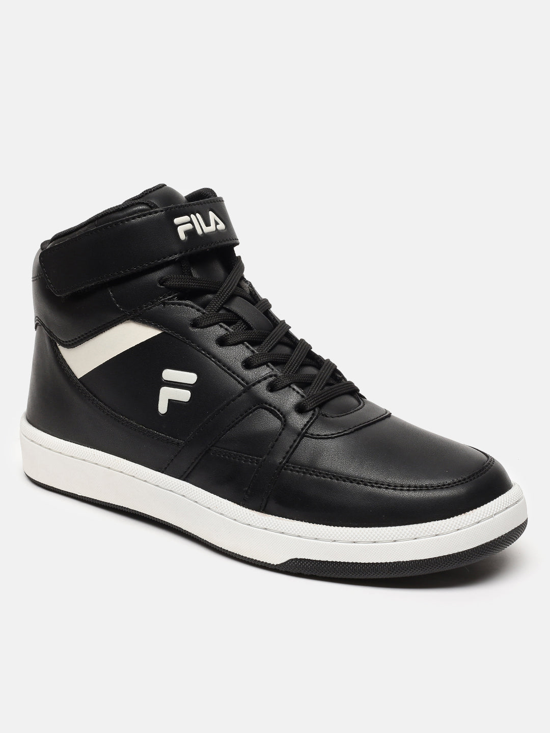 Buy Fila Black Black Travios High Men's Sneakers @ Rs 1319.70 | Fila India