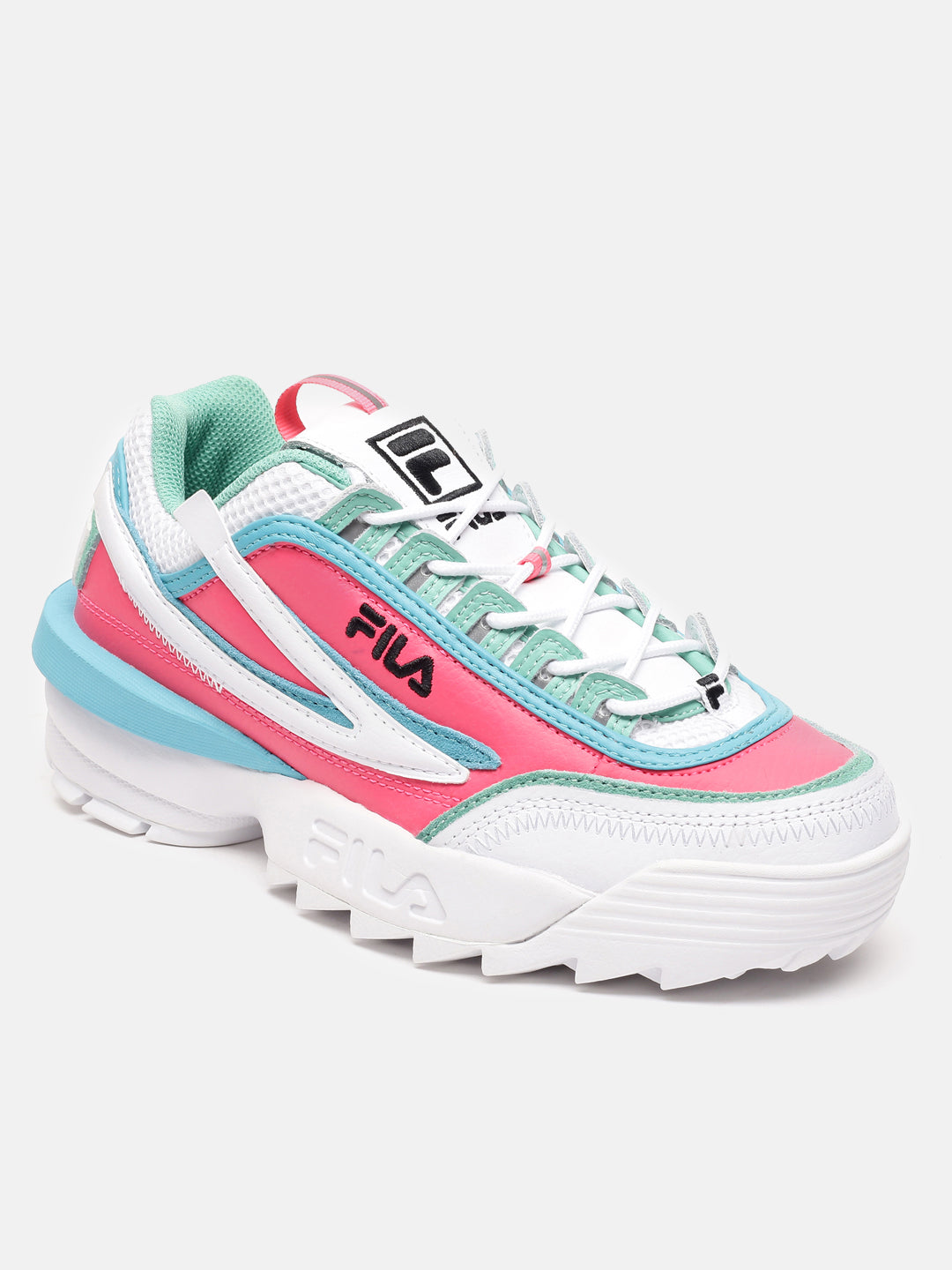 Buy Fila White Black Disruptor II Exp Women's Sneakers @ Rs 2590 | Fila ...