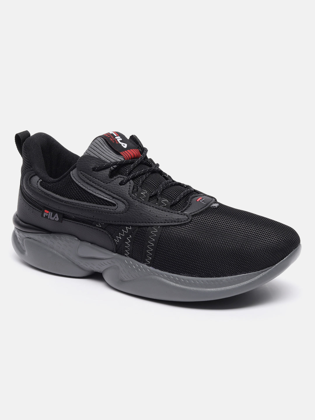 Buy Fila Black Black Kingdom Men's Sneakers @ Rs 2099.70 | Fila India