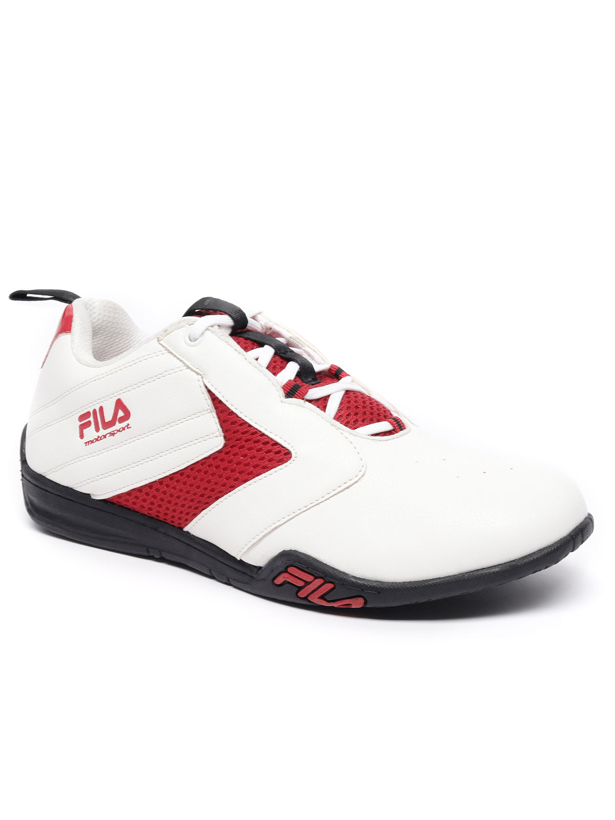 Buy Fila White Red Albon Plus Men's Motorsport Sneakers @ Rs 1289.70 ...