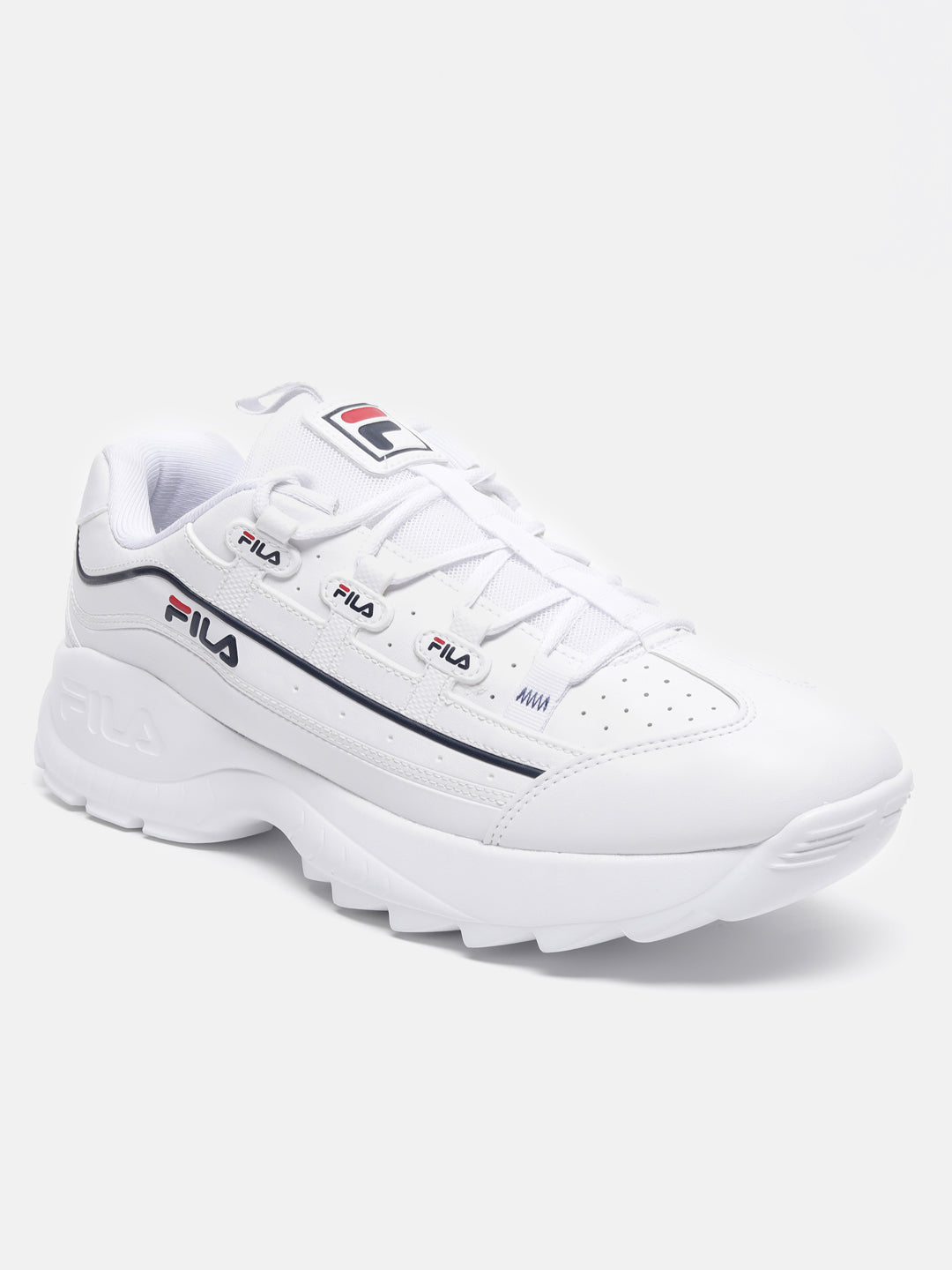 Buy Fila White Black Fila Hometown Men's Sneakers @ Rs 2999.70 | Fila India
