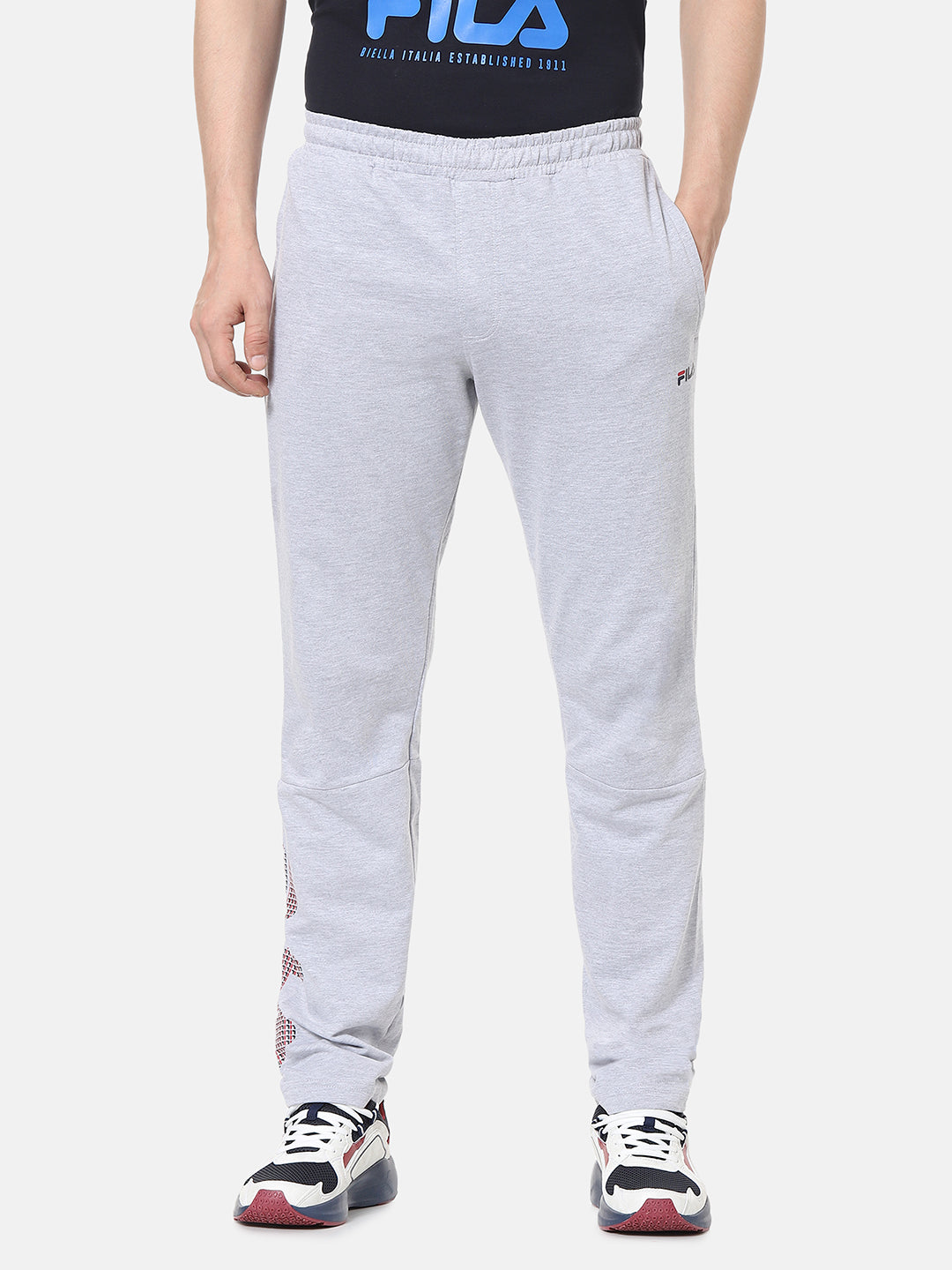 Fila Grey Simon Men's Logo Pant – Fila India
