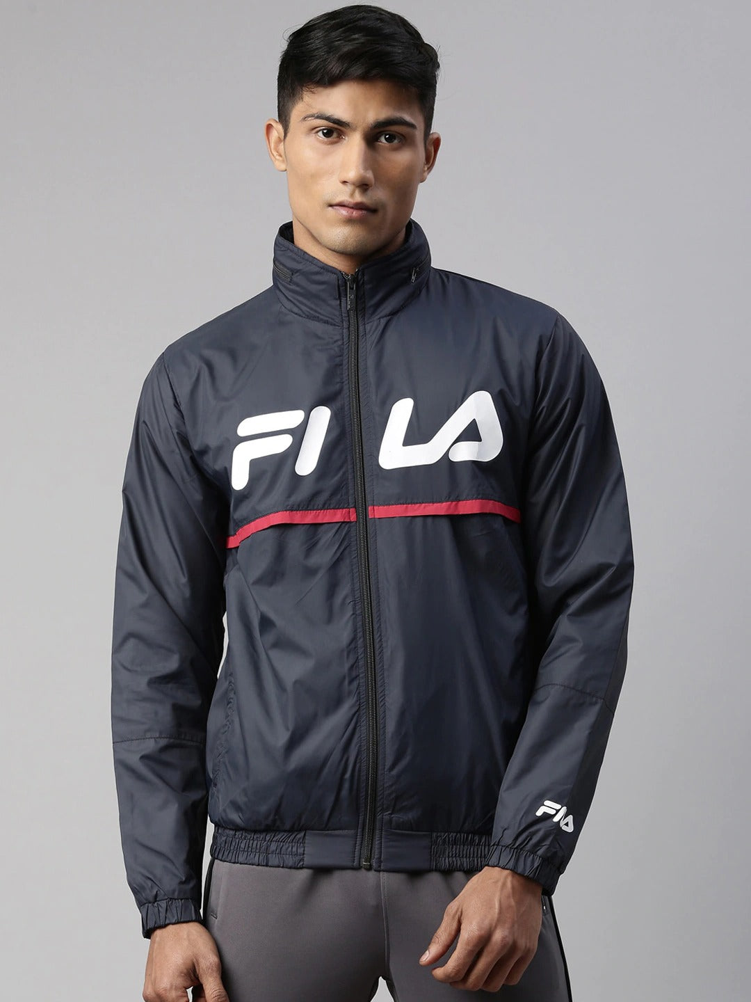 Fila Grey Linford JKT Men's Track Jacket – Fila India