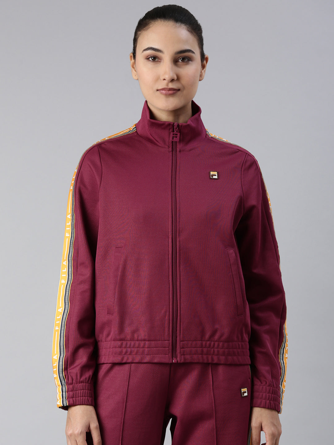 Fila Grey Ella Women's Track Jacket – Fila India