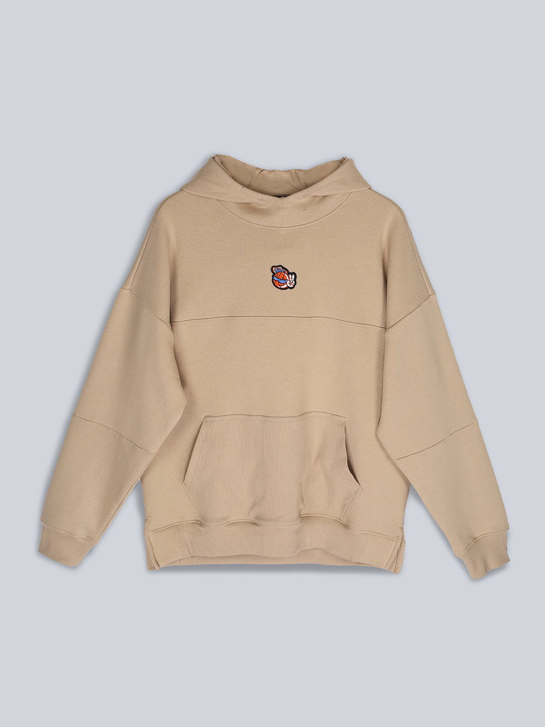 Buy Fila Tan Unisex Safari Hoodie Loose Fit @ Rs 2599 | Fila India