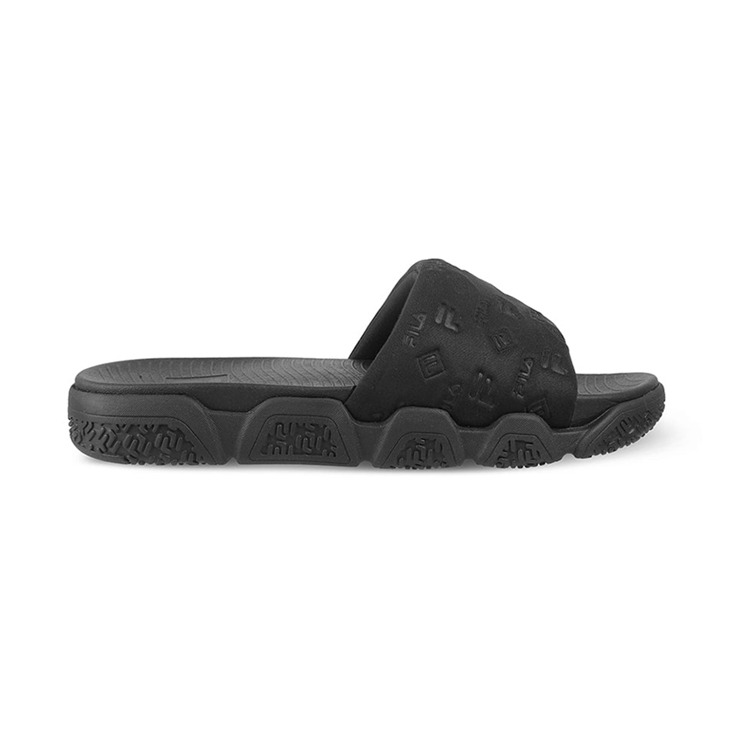 Buy Fila Black Unisex Candor Black Sliders @ Rs 2599 | Fila India