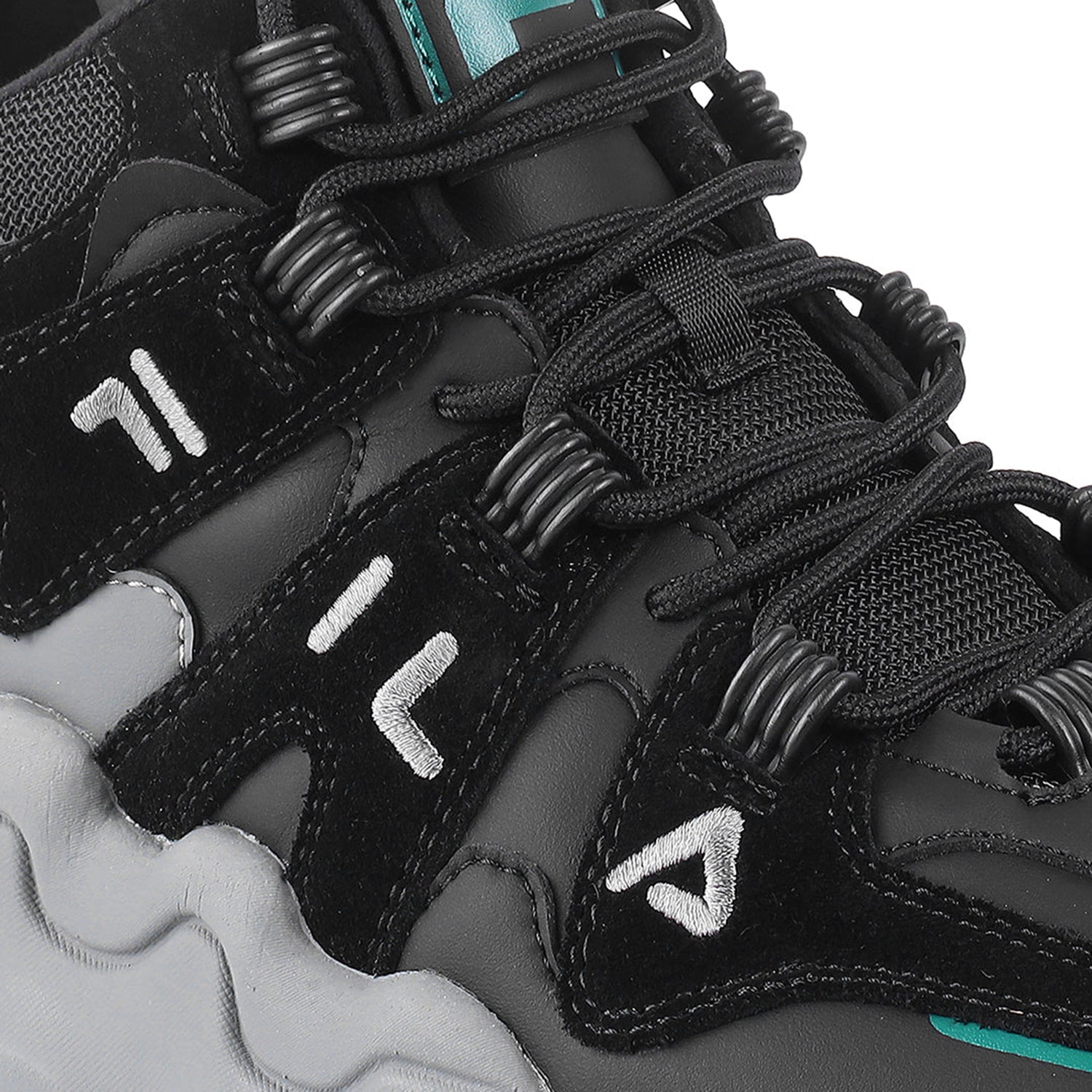 Buy Fila Black Unisex Ri-Tss High III Black Sneakers @ Rs 5599.30 ...