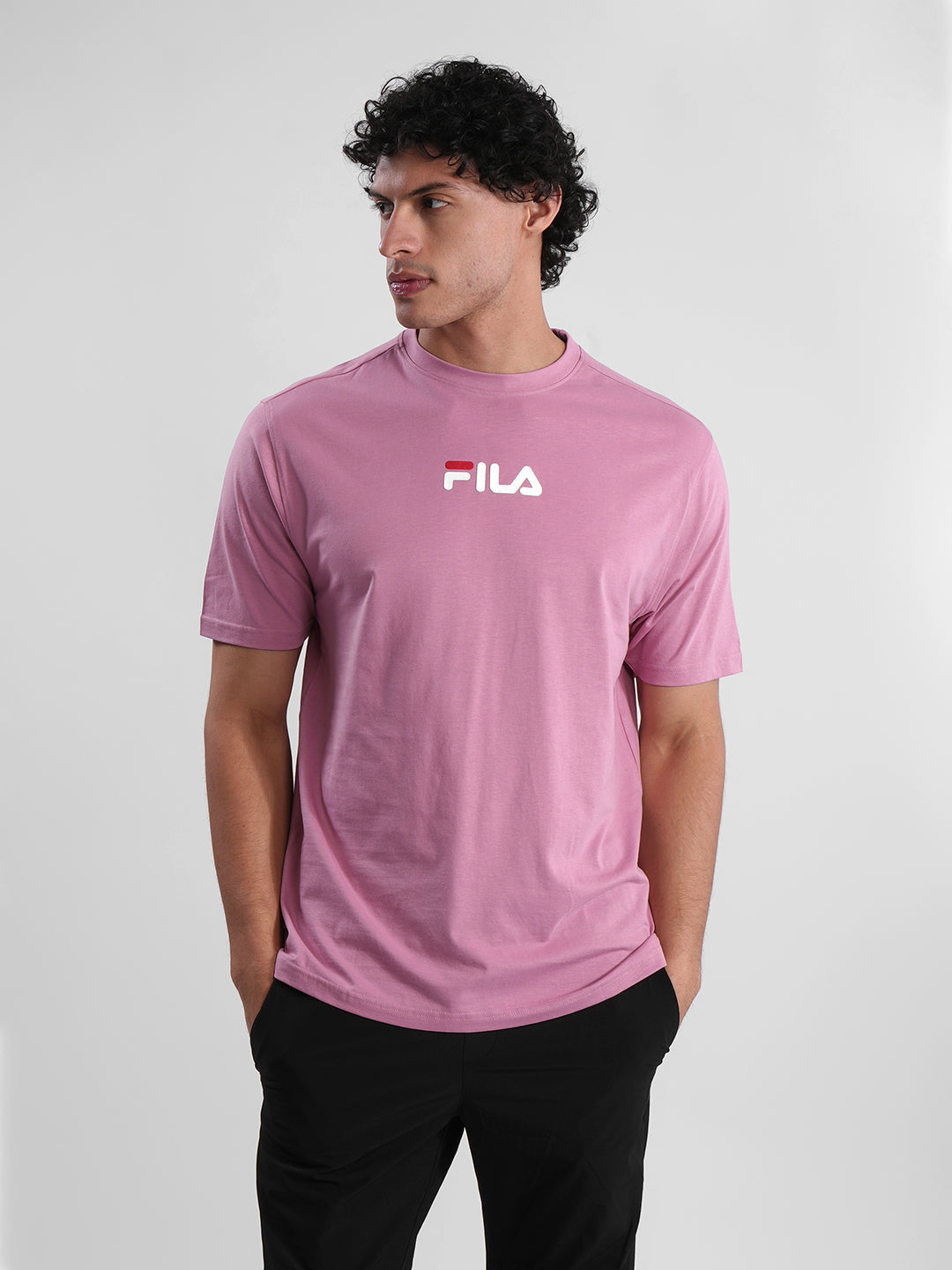 Buy Fila Lilac Mens Lilas Liner T-Shirt @ Rs 1404.56 | Fila India