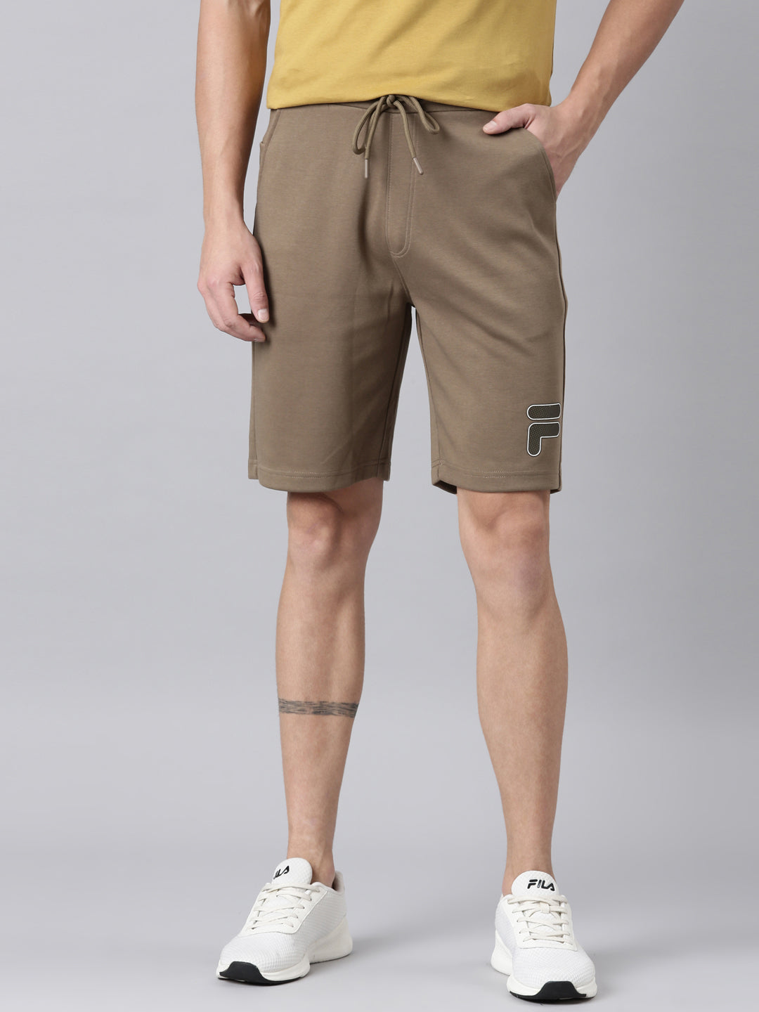 Buy Fila Brown Men Brown Shorts Regular Fit @ Rs 629.70 | Fila India