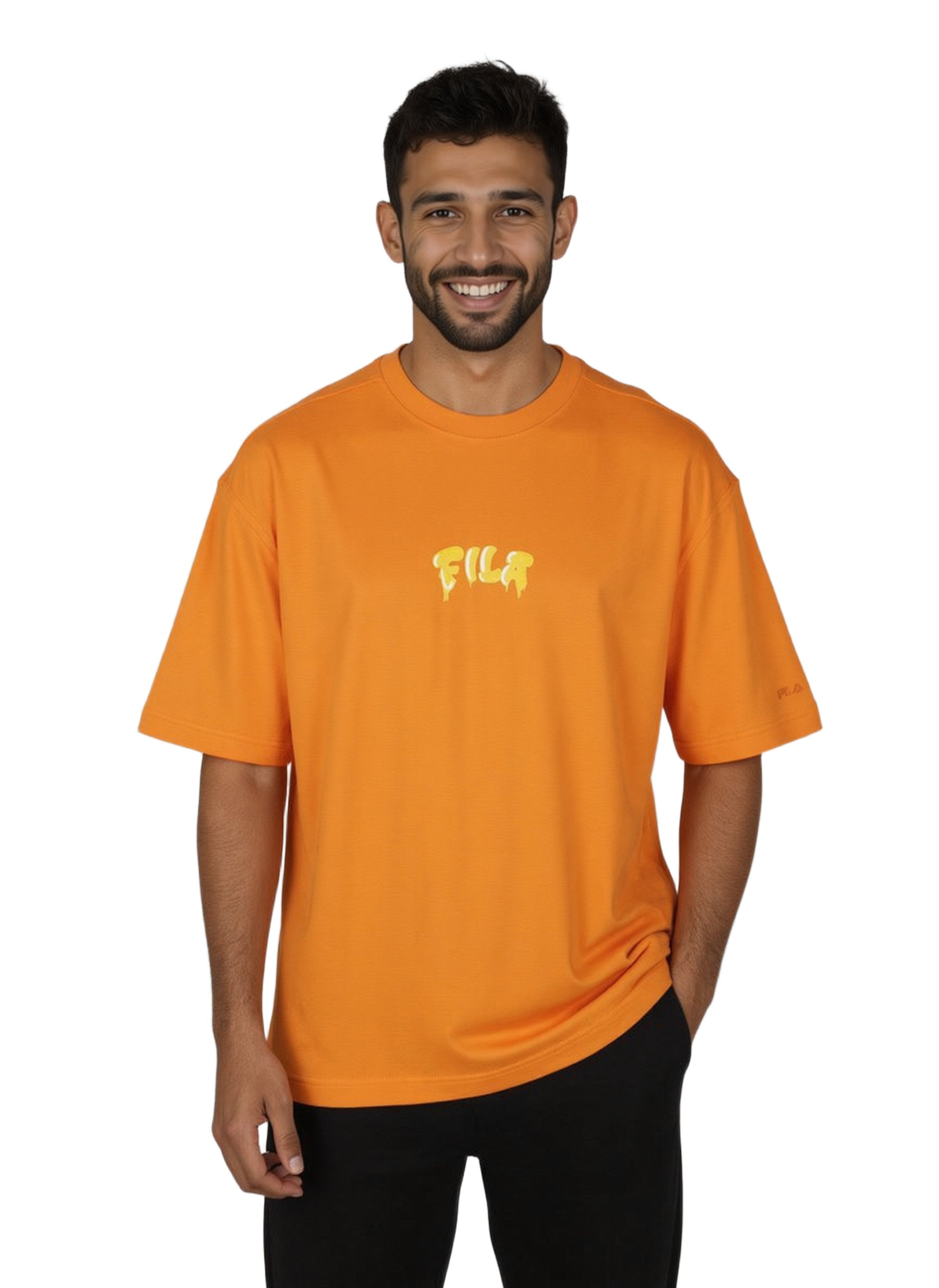 Buy Fila Orange Unisex Orange Jones T-Shirt @ Rs 2341.56 | Fila India