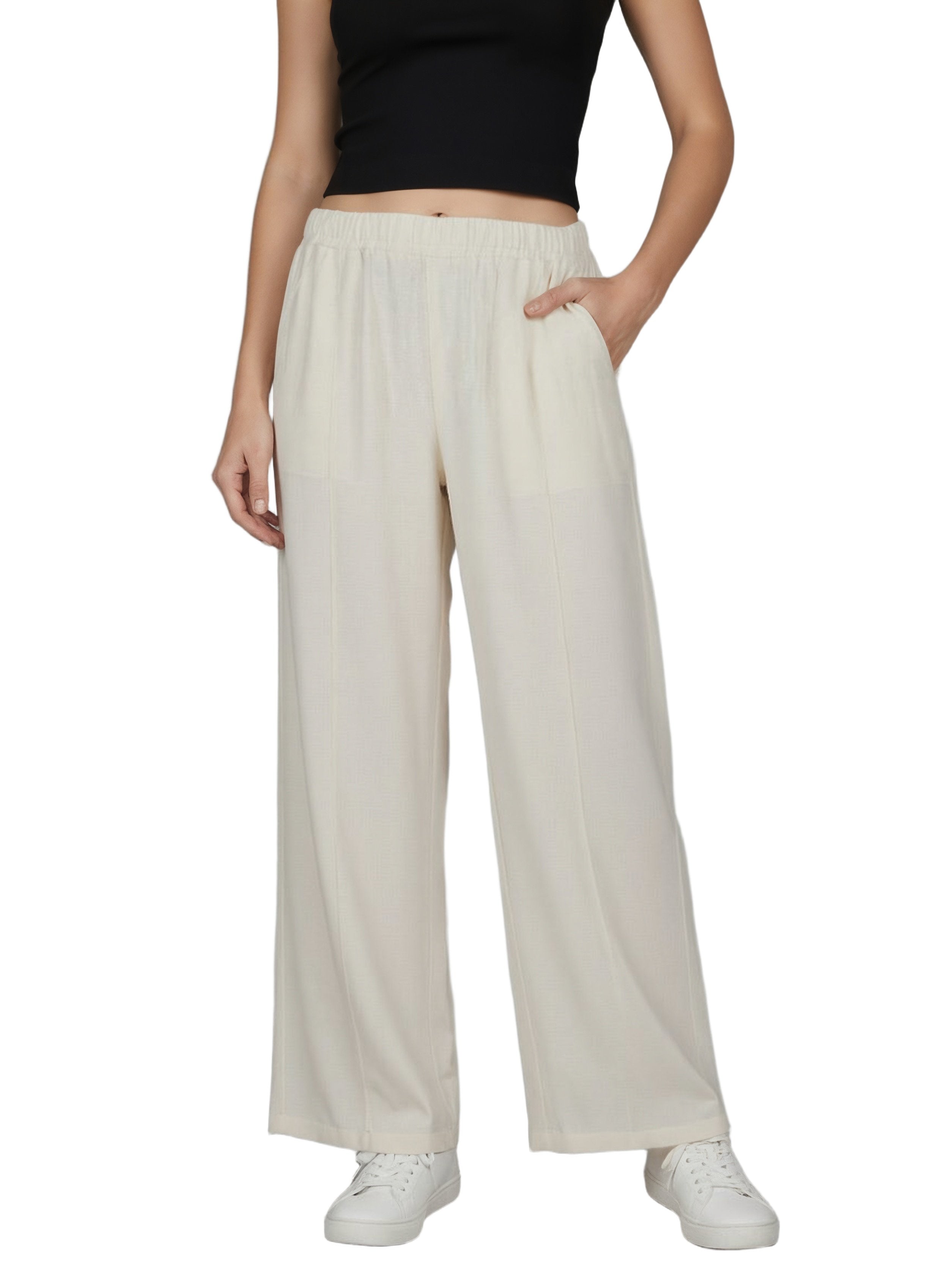 Buy Fila Off White Men Off White Shelton Track Pants @ Rs 4499 | Fila India